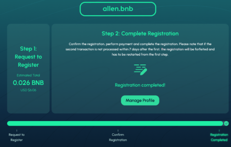 新手指南：如何注册 .bnb 域名？ | CoinCarp