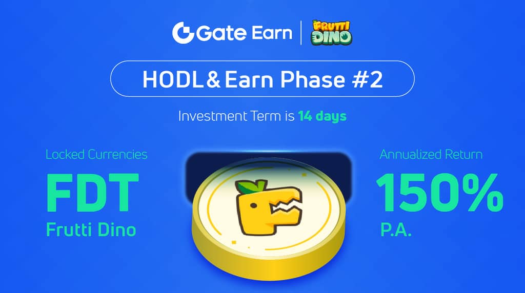Gate.io HODL & Earn: Lock Minted Network(MTD) To Earn 150% APR（Phase 2） - gate.io | CoinCarp