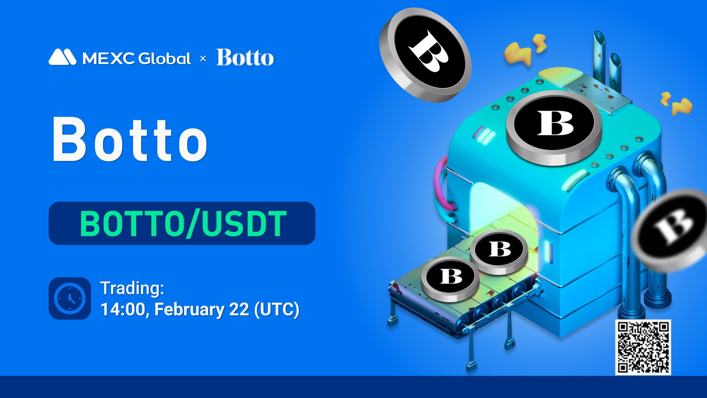 MEXC Will List Botto (BOTTO) in Assessment Zone - MEXC Global | CoinCarp