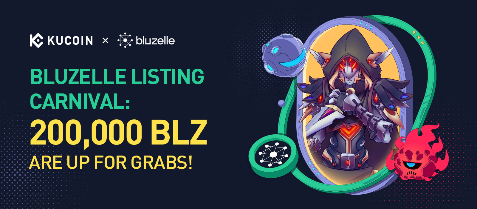 Bluzelle Listing Carnival: 200,000 BLZ Are Up For Grabs! - Kucoin ...