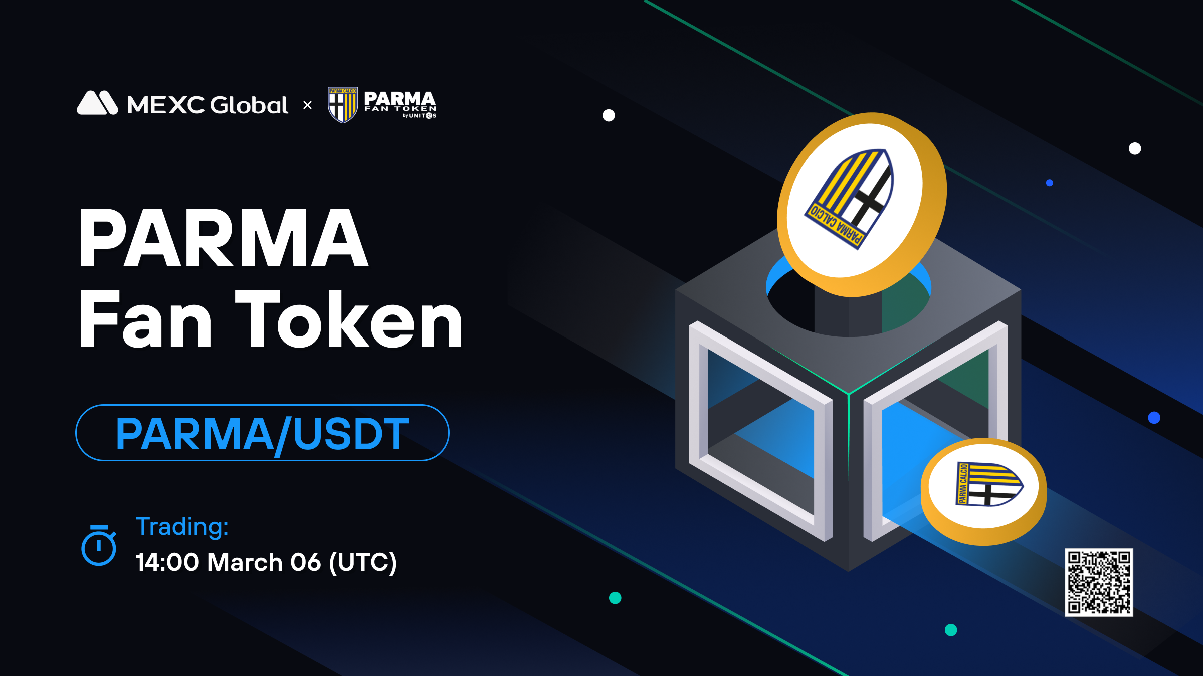 [Initial Listing] MEXC Will List PARMA Fan Token (PARMA) in Innovation ...