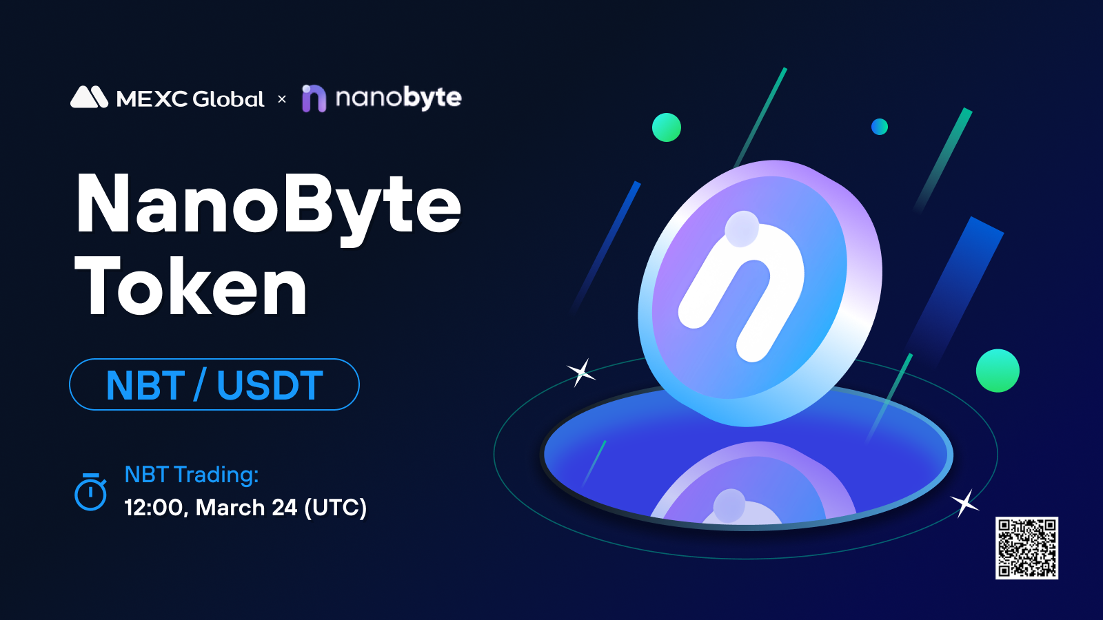 MEXC Will List NanoByte Token (NBT) in Innovation Zone - MEXC Global | CoinCarp