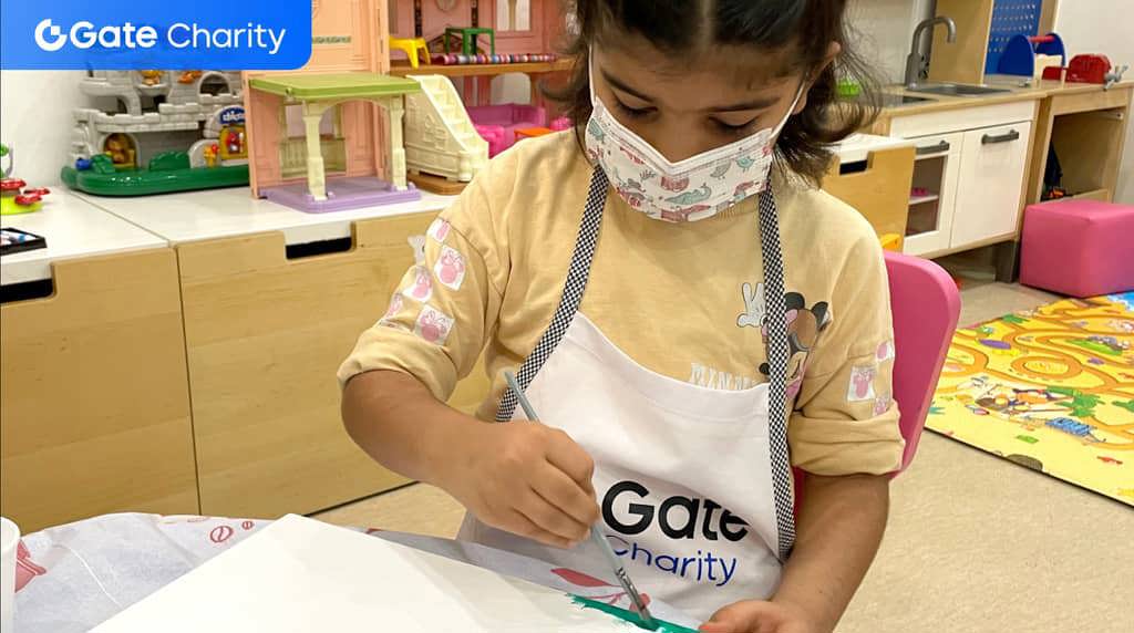 Gate Charity与KAÇUV共同举办绘画工作坊，支持患癌儿童 - 芝麻开门 | CoinCarp