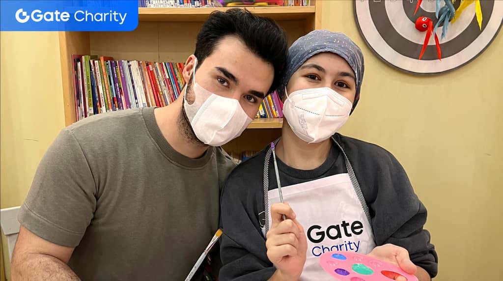 Gate Charity与KAÇUV共同举办绘画工作坊，支持患癌儿童 - 芝麻开门 | CoinCarp