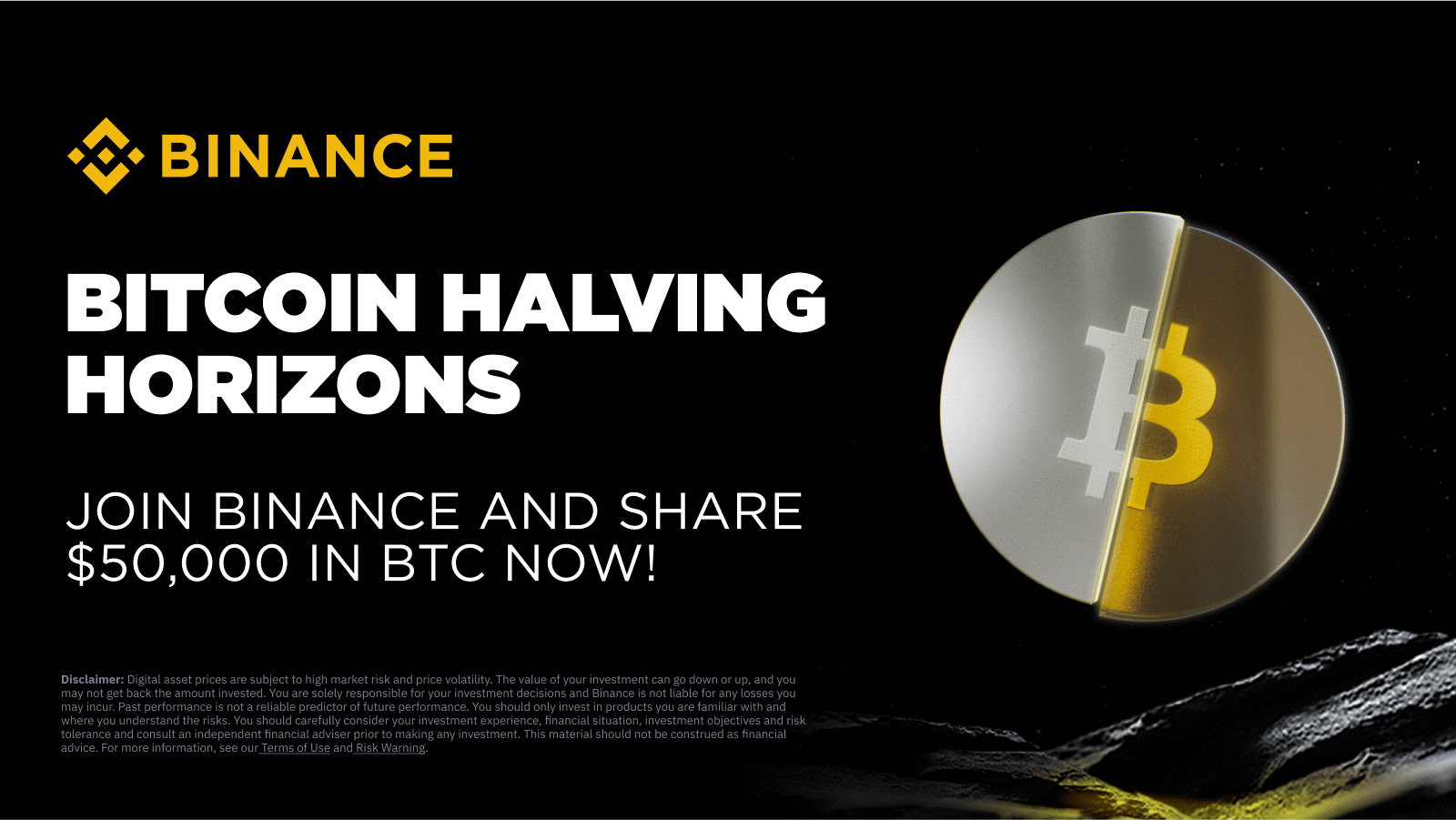 Bitcoin Halving Horizon: Sign Up with Binance to Grab a Share of $50,000 in BTC! - Binance ...