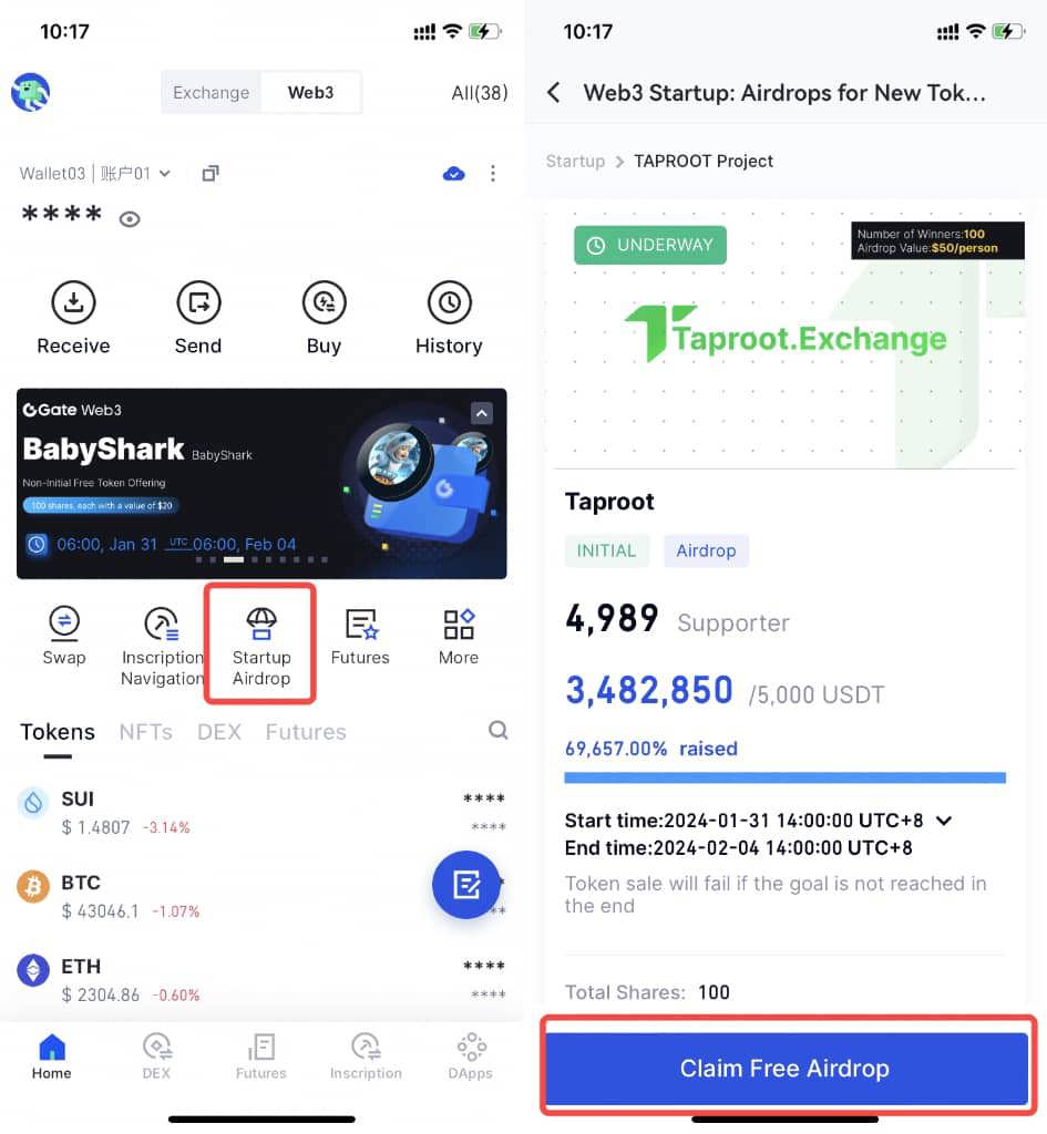 Announcement on Gate Web3 Startup Project VOYA(VOYA) and Rules of Participation in Win and Share ...
