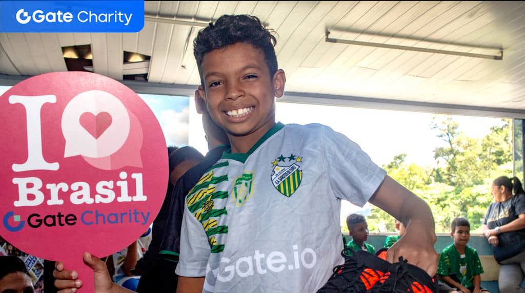 Gate Charity 為“A.A. Garotos de Ouro - 足球鞋捐贈籌款活動”贏得掌聲 - 芝麻開門 | CoinCarp