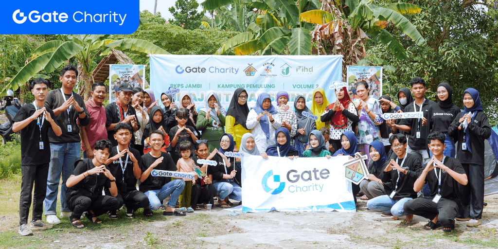赋能变革：Gate Charity携手RKPS Jambi推动Kampung Pemulung拾荒者生活改善计划 - 芝麻开门 | CoinCarp